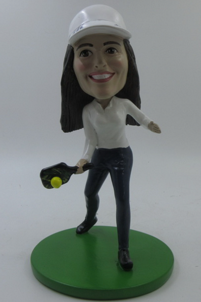 Pickleball Player 2 Bobblehead – Bobble For A Cause